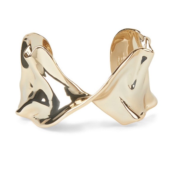 Alexis Bittar | Jewelry | Alexis Bittar Asteria Nova Crumpled Twist Cuff Bracelet | Poshmark
